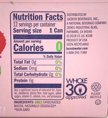 La Croix Watermelon Sparkling Water 12Pk | Hy-Vee Aisles Online Grocery ...