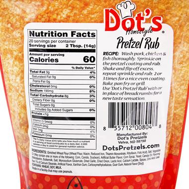 Dot's Homestyle Pretzel Rub | Hy-Vee Aisles Online Grocery Shopping
