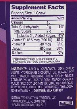 Viactiv Calcium Plus D Caramel Soft Chews | Hy-Vee Aisles Online ...