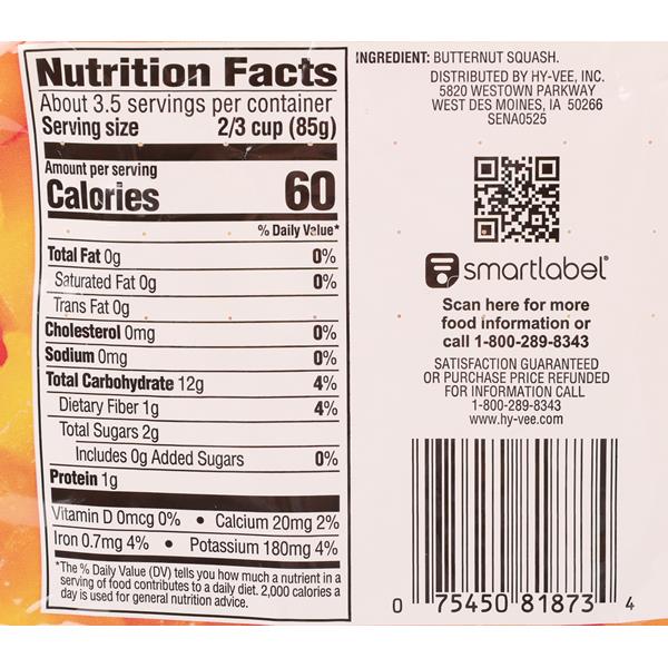 Hy-Vee Fresh Steam Diced Butternut Squash | Hy-Vee Aisles Online ...
