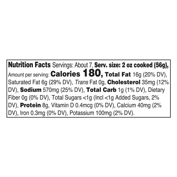 Johnsonville Beddar with Cheddar Rope Sausage Fully Cooked | Hy-Vee ...